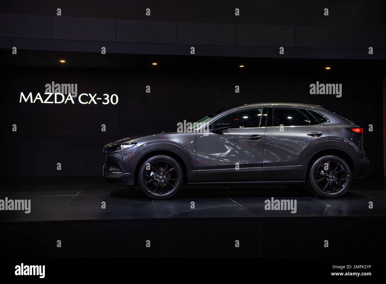 Mazda CX-30 on display at The 39th Thailand International Motor Expo ...