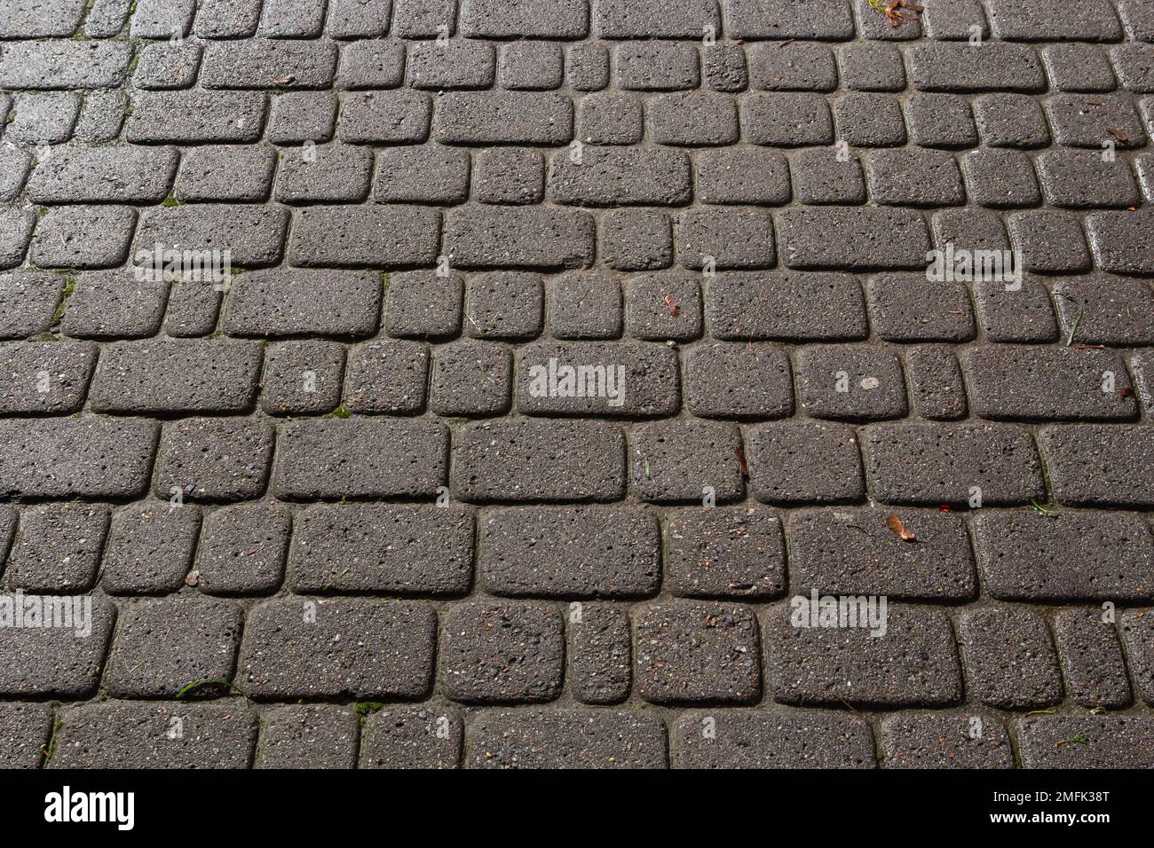 Cobblestone road. Gray cobblestone texture, vintage road surface Stock ...