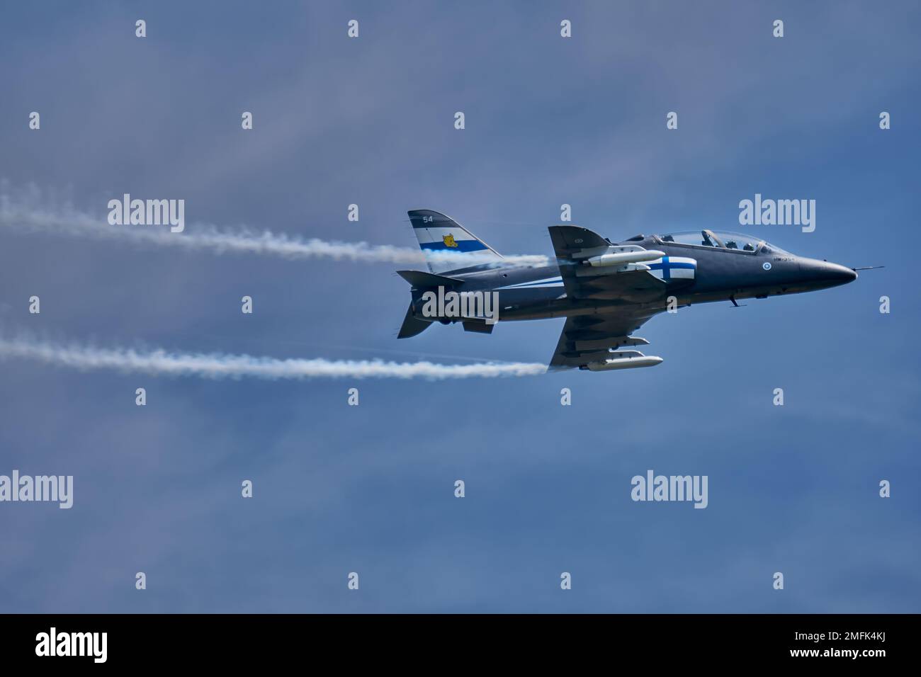Finnish Hawk displaying at RIAT 2022 Stock Photo - Alamy