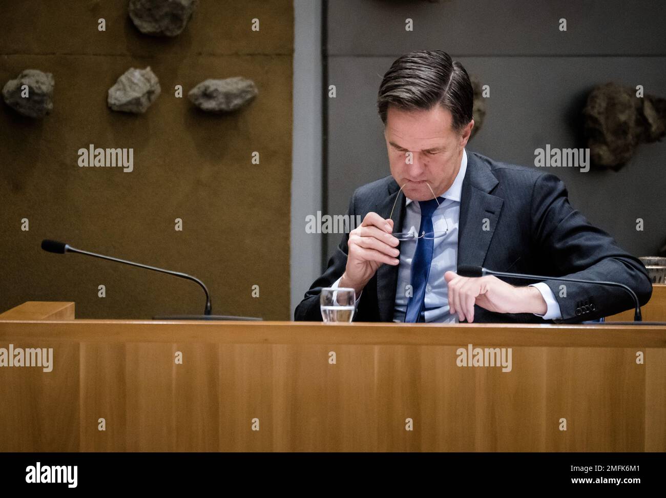 The Hague, Netherlands. 25th Jan, 2023. THE HAGUE - Prime Minister Mark ...