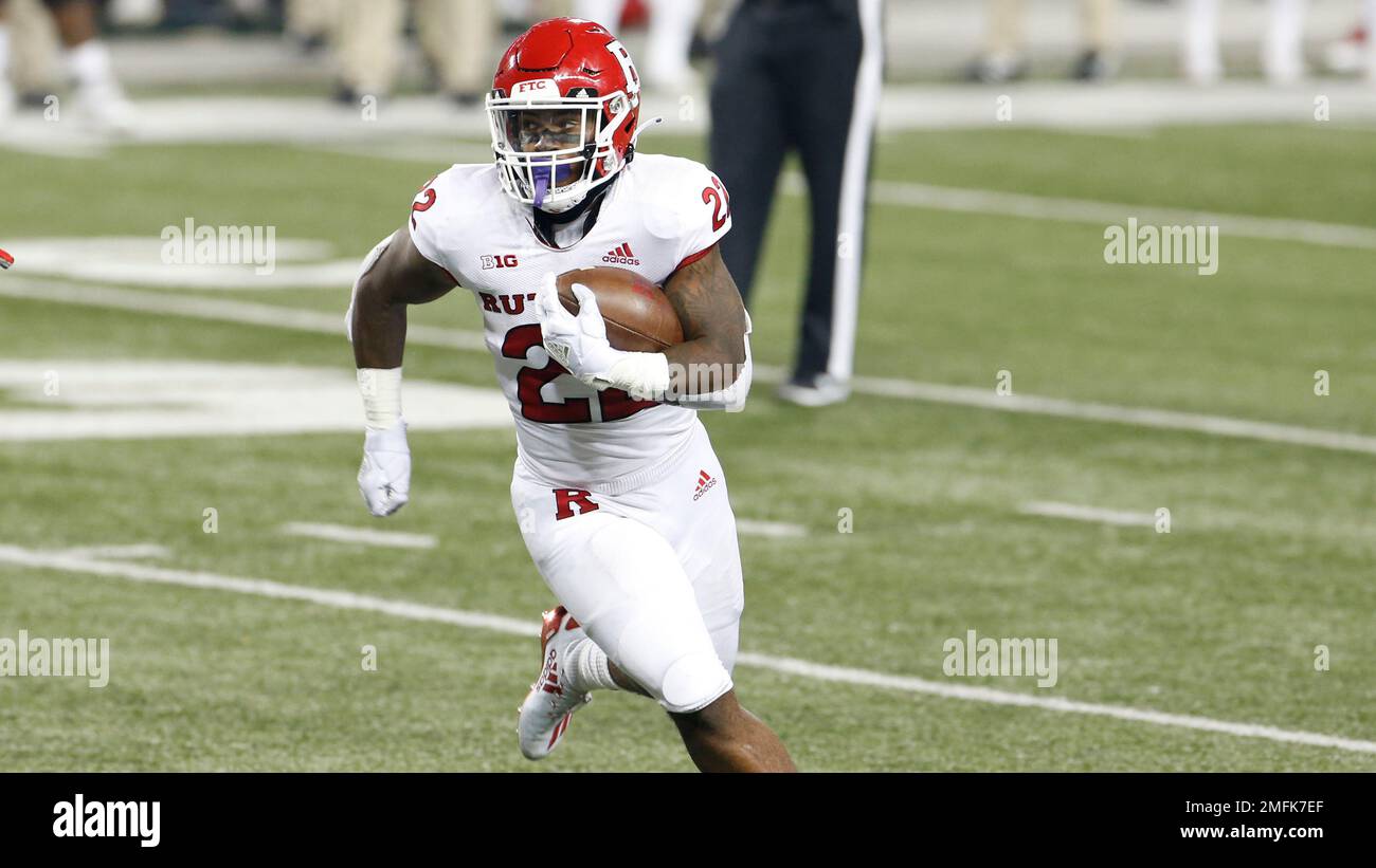 Rutgers running back Kay'Ron Adams plays against Ohio State during an ...
