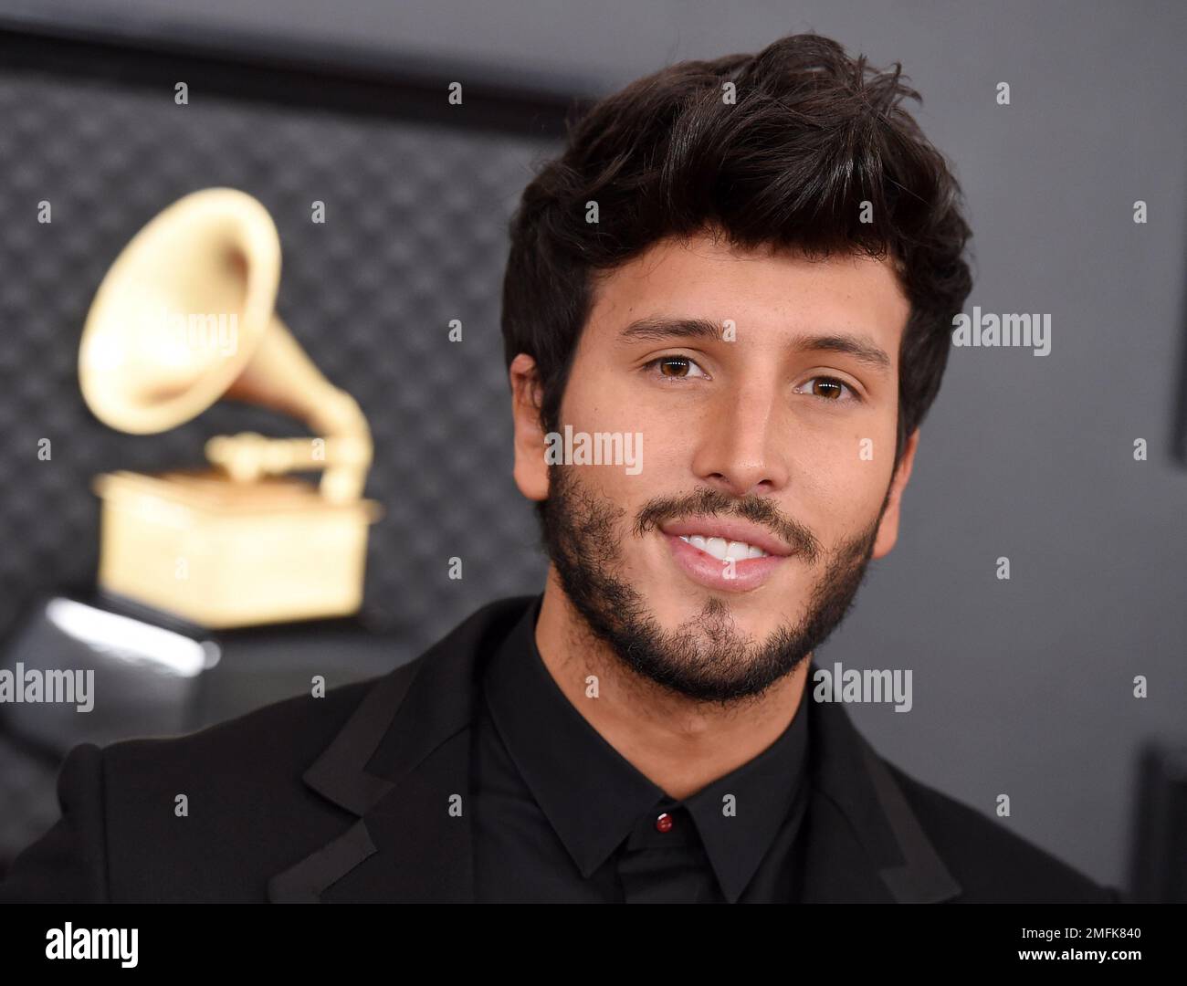 FILE - Sebastian Yatra arrives at the 62nd annual Grammy Awards at the ...