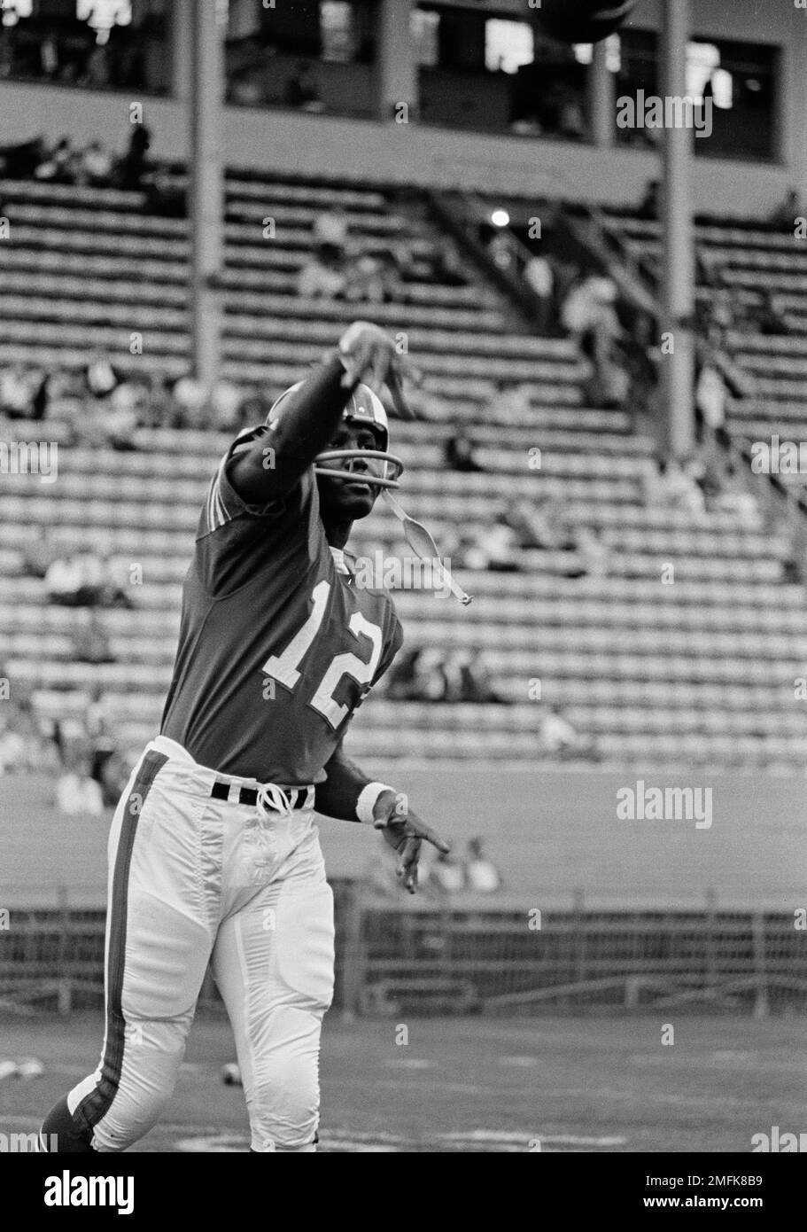 Buffalo Bills' quarterback James Harris is pictured in 1969. (AP Photo ...