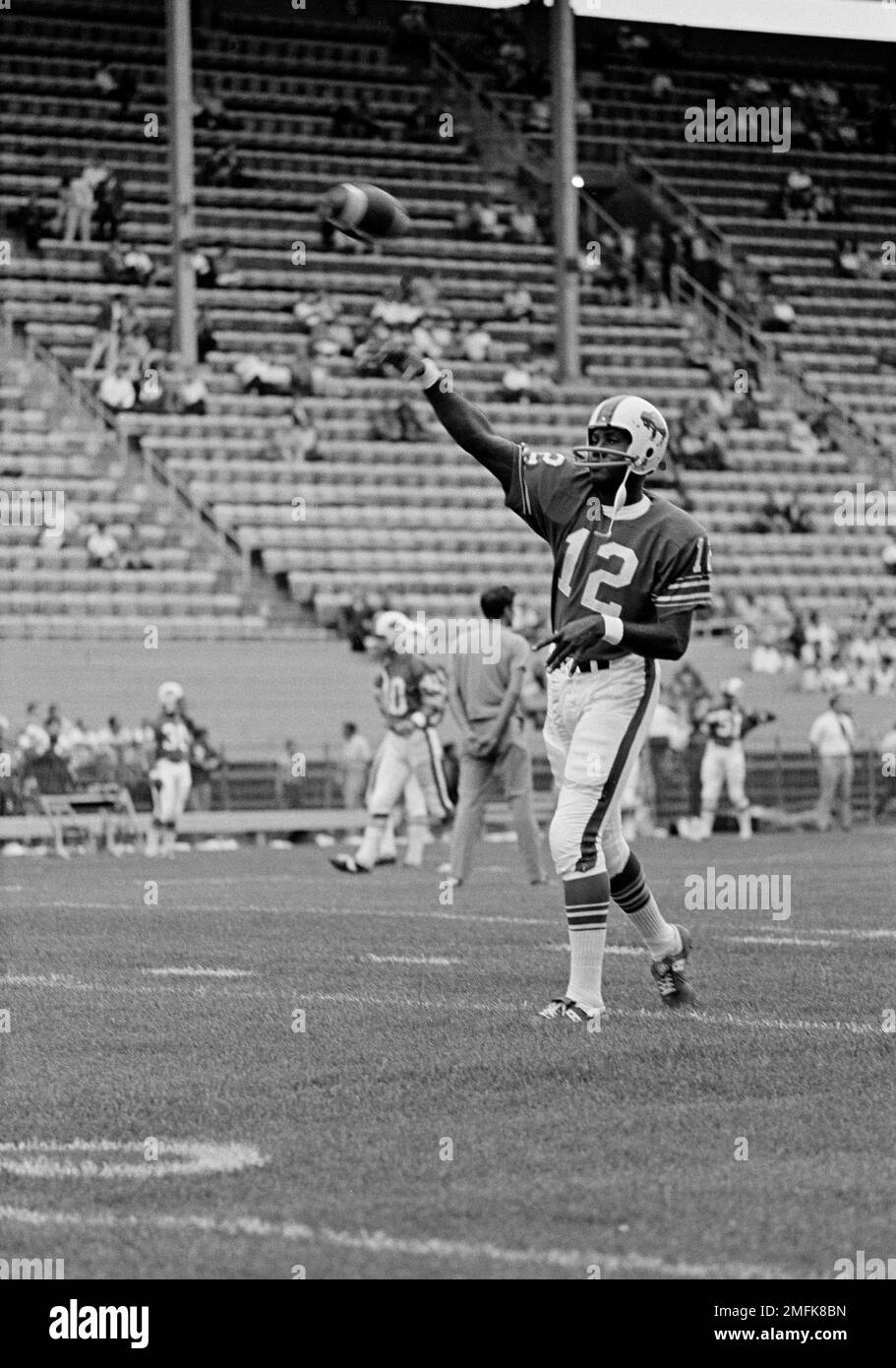 Buffalo Bills' quarterback James Harris is pictured in 1969. (AP Photo ...
