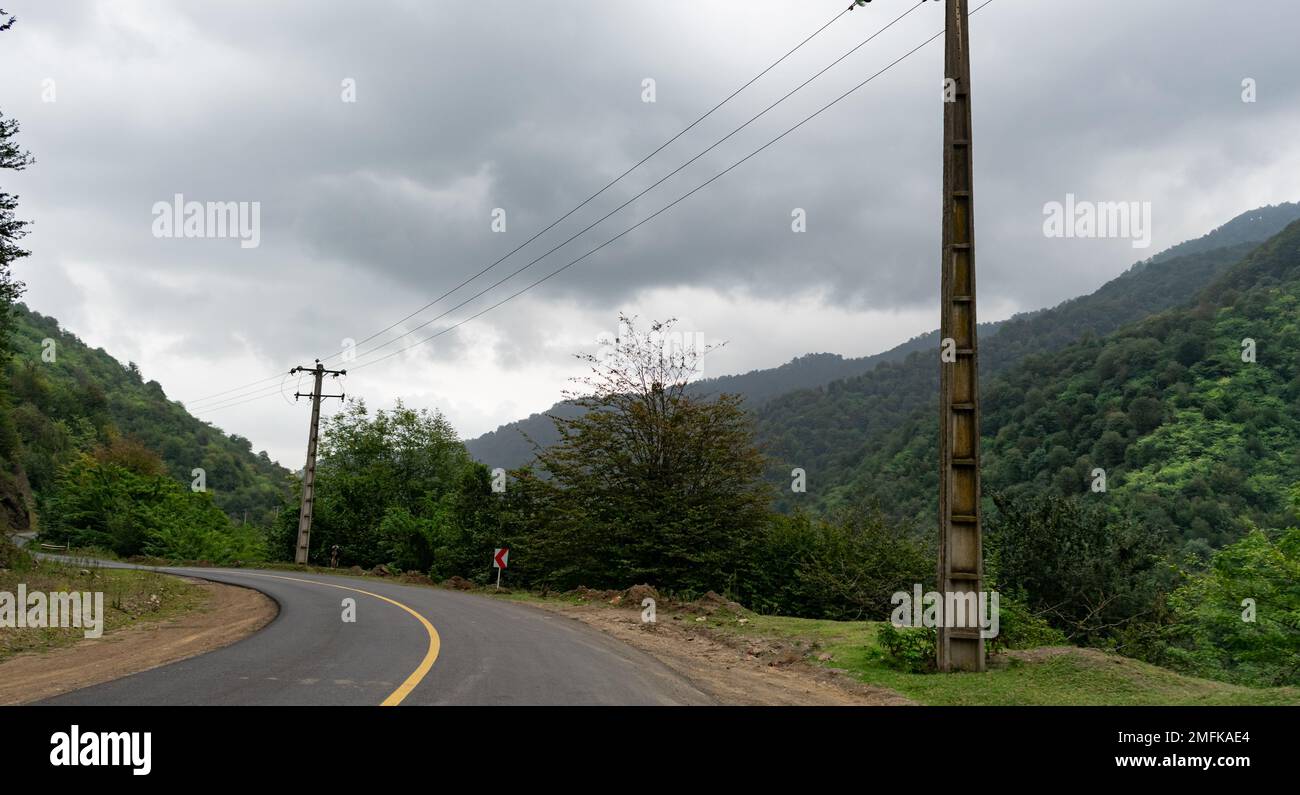 Nice road view hi-res stock photography and images - Alamy