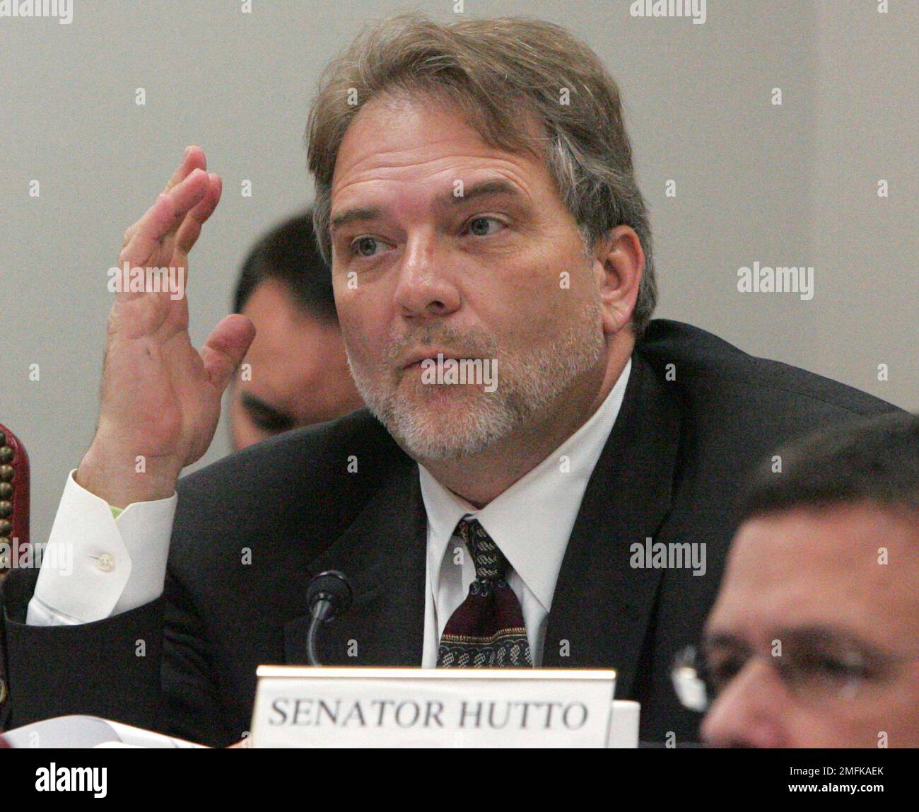 Sen. Brad Hutto, D-Orangeburg, speaks Thursday, Dec. 8, 2011 in ...