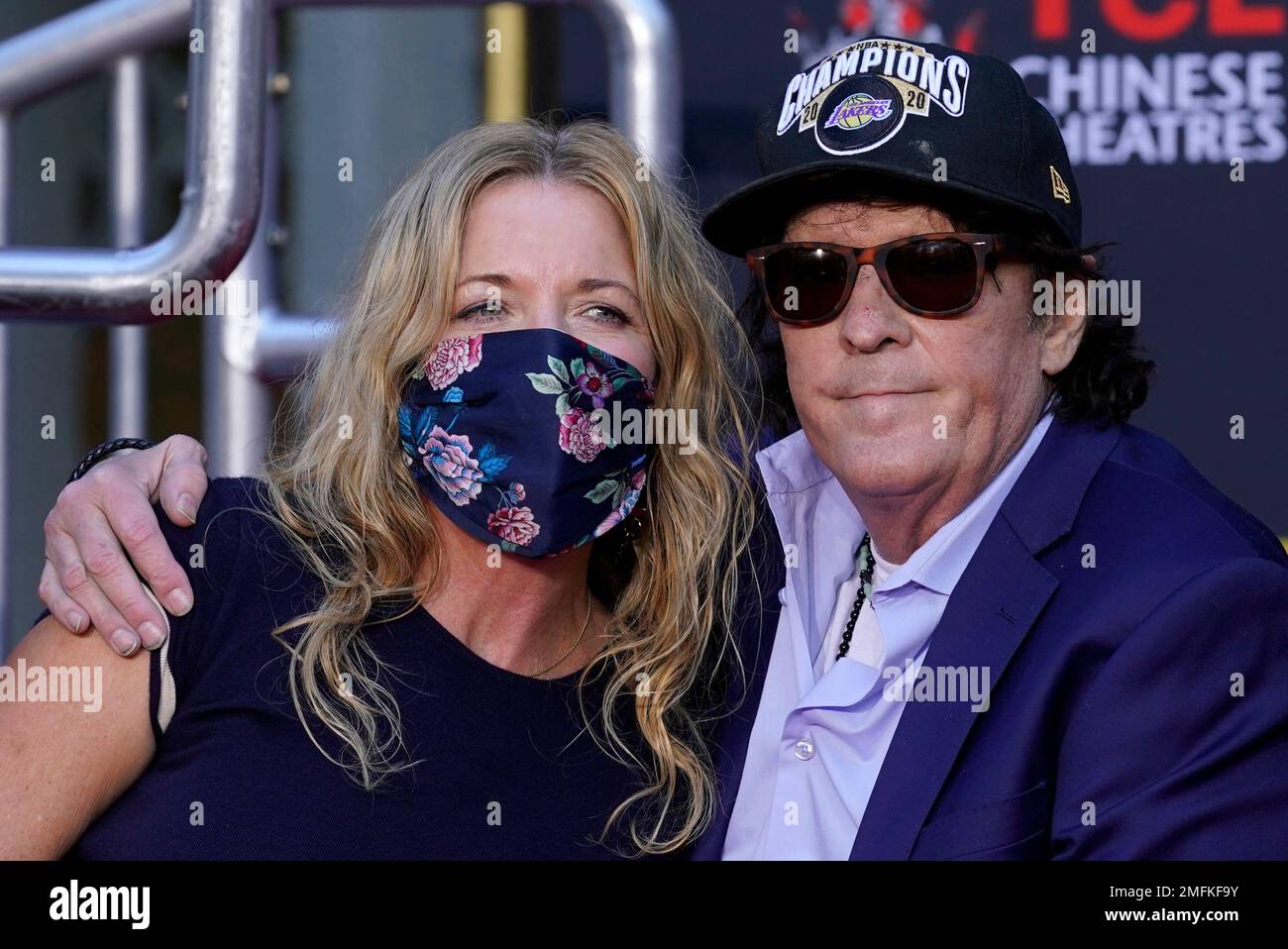 Actor Michael Madsen, right, poses with his wife DeAnna Madsen ...