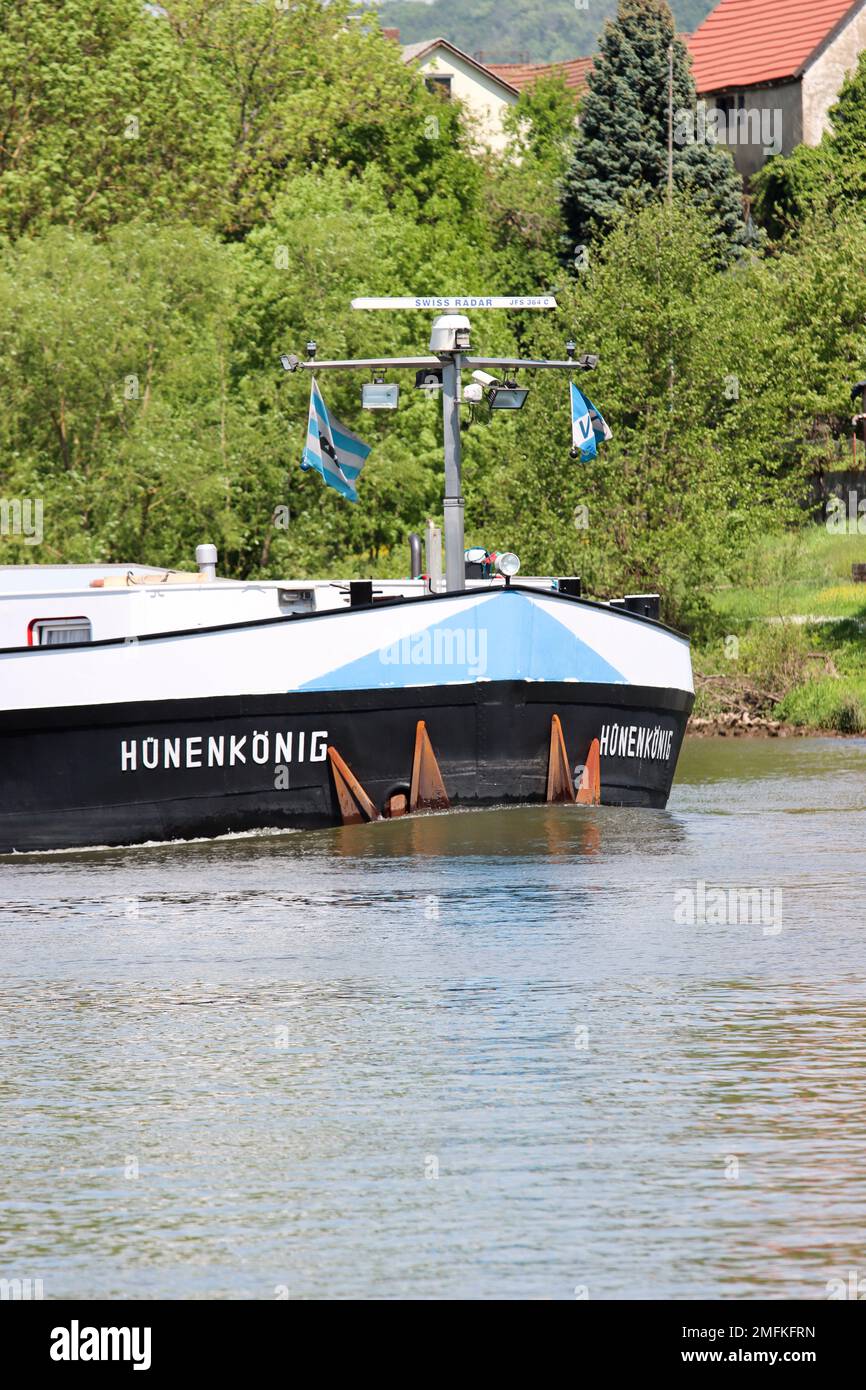 inland shipping in germany Stock Photo - Alamy