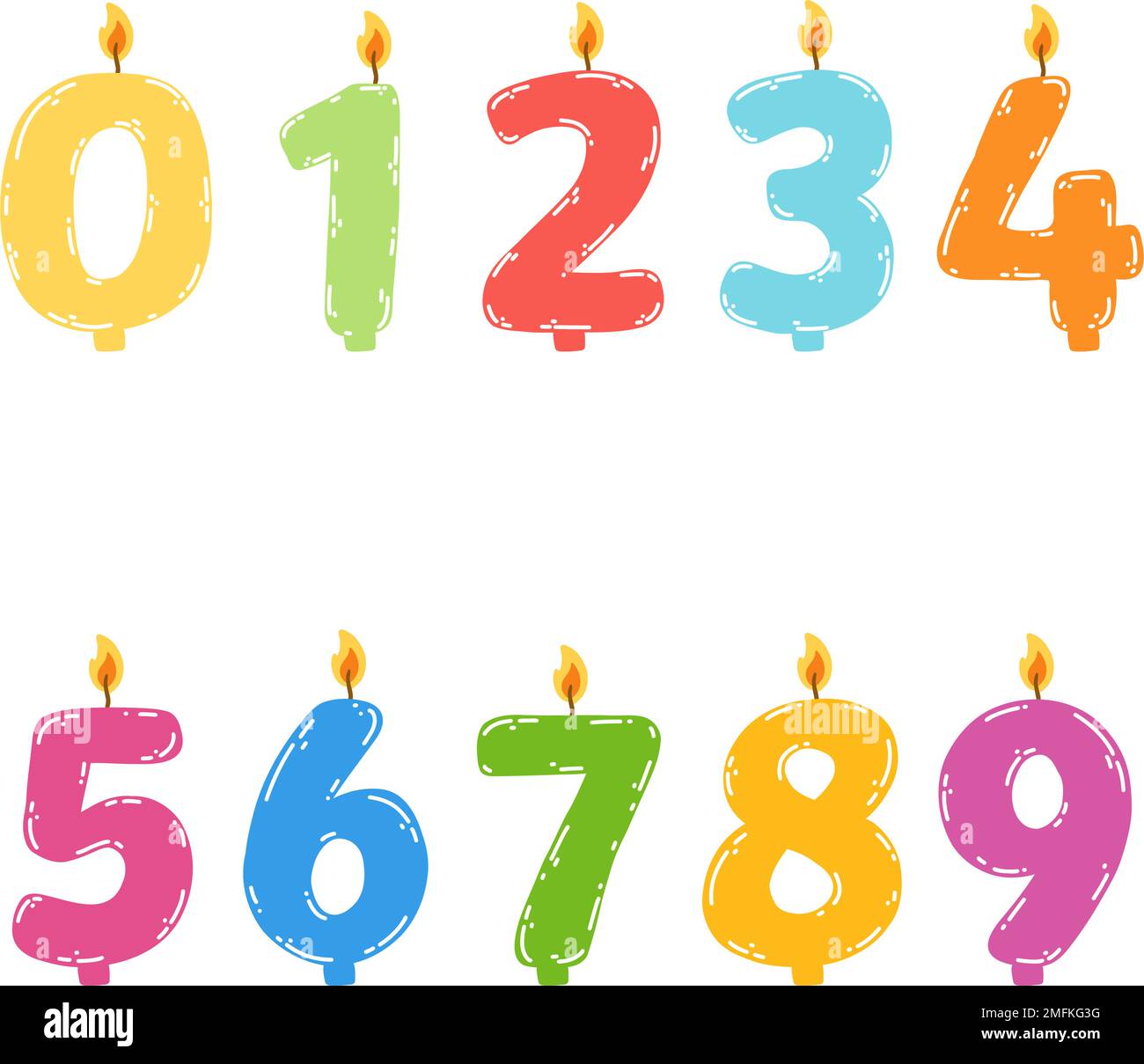 Cartoon birthday cake 6 hi-res stock photography and images - Alamy