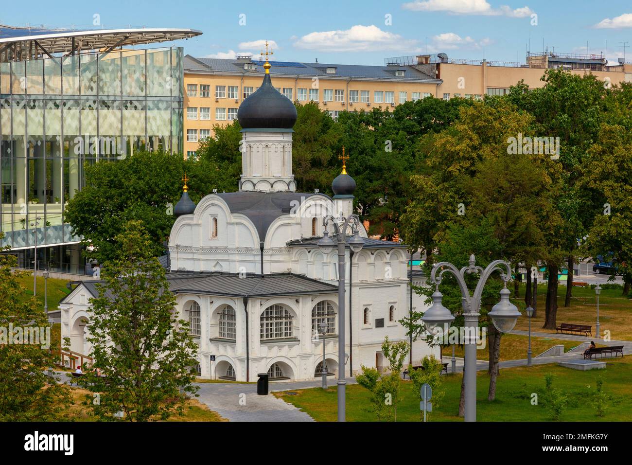 Church of the Conception of St. Anna, in the Corner. Moscow, Russia ...