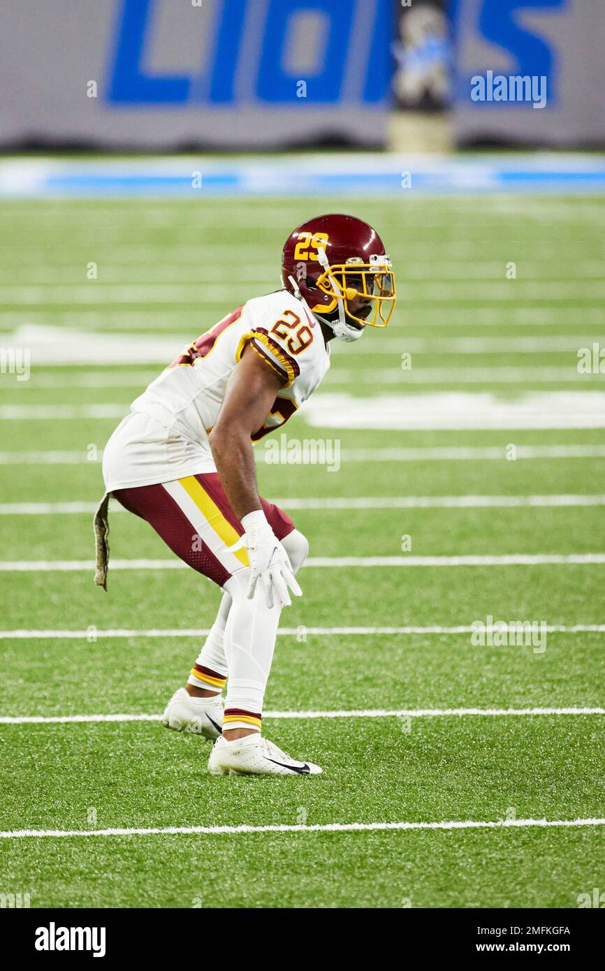Washington Football Team cornerback Kendall Fuller (29) in action ...