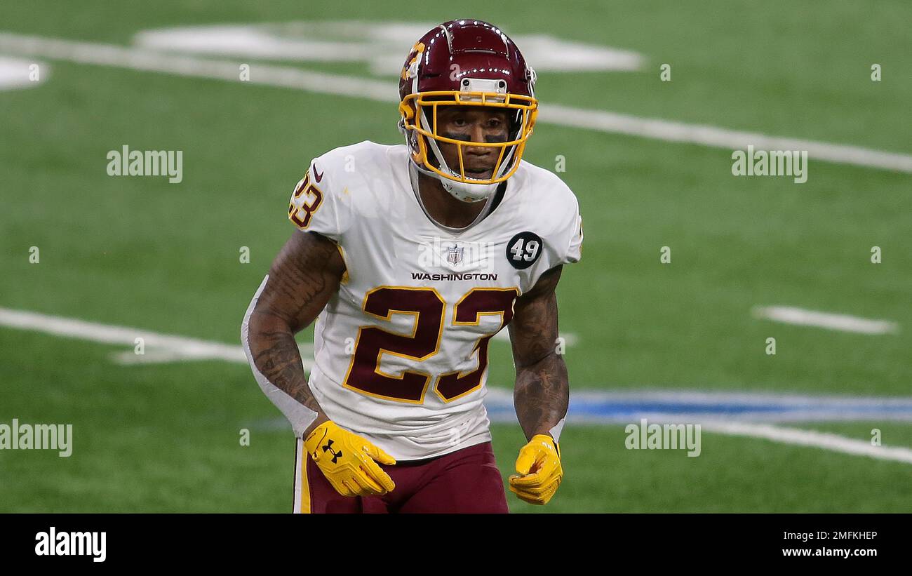 Washington Football Team cornerback Ronald Darby (23) plays against the ...