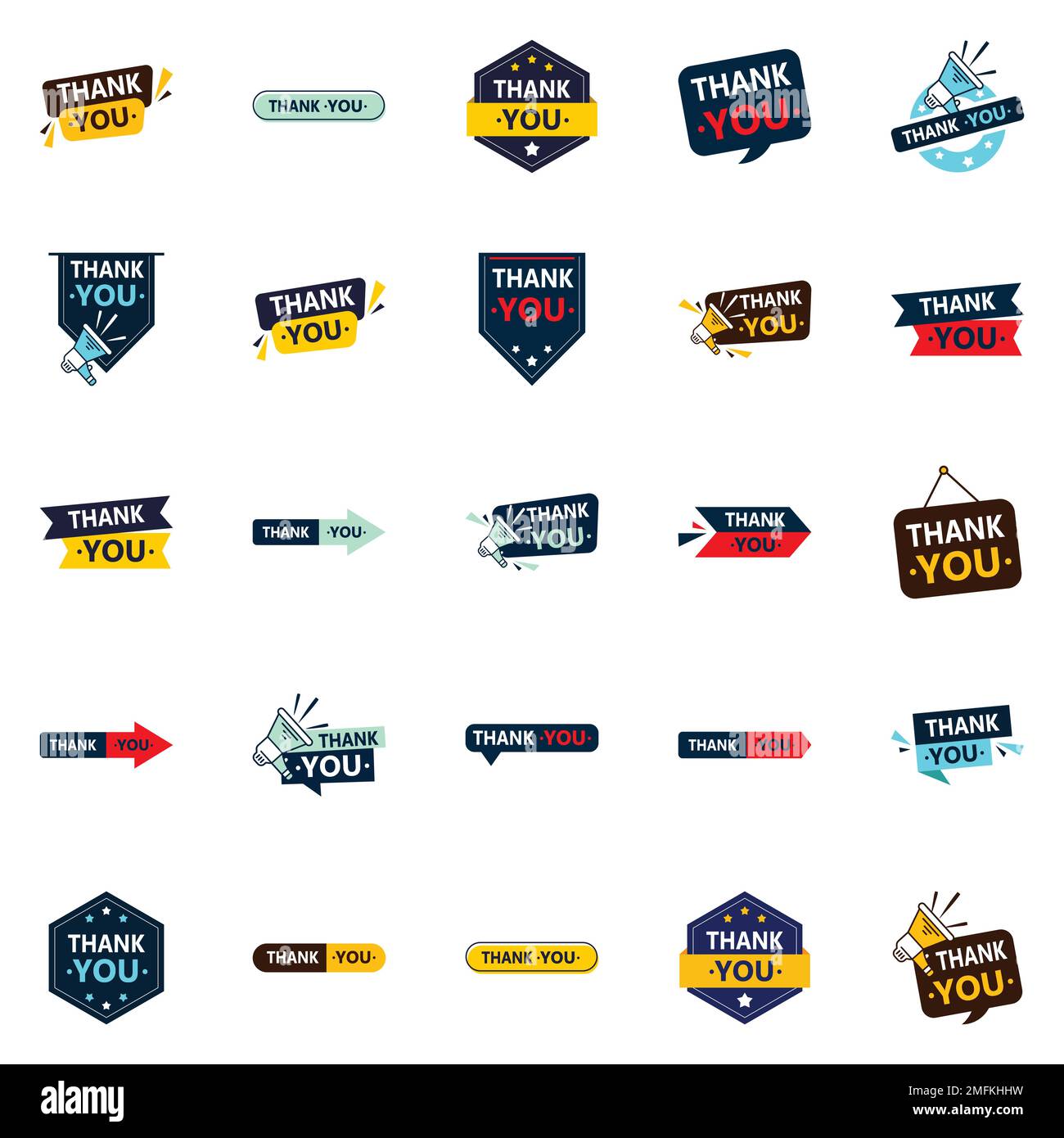 25 Professional Vector Elements for Expressing Appreciation Stock Vector Image & Art - Alamy