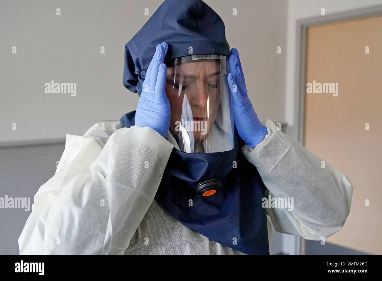 Salt Lake County Health Department public health nurse Lee Cherie Booth ...
