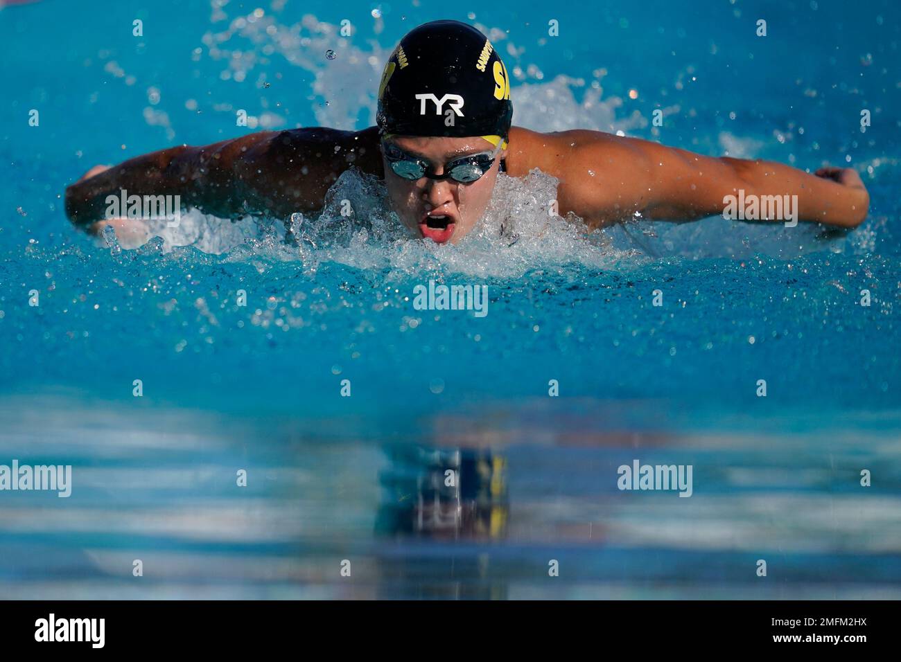 Arabella Sims competes in women's 200 meter IM at the U.S. Open ...
