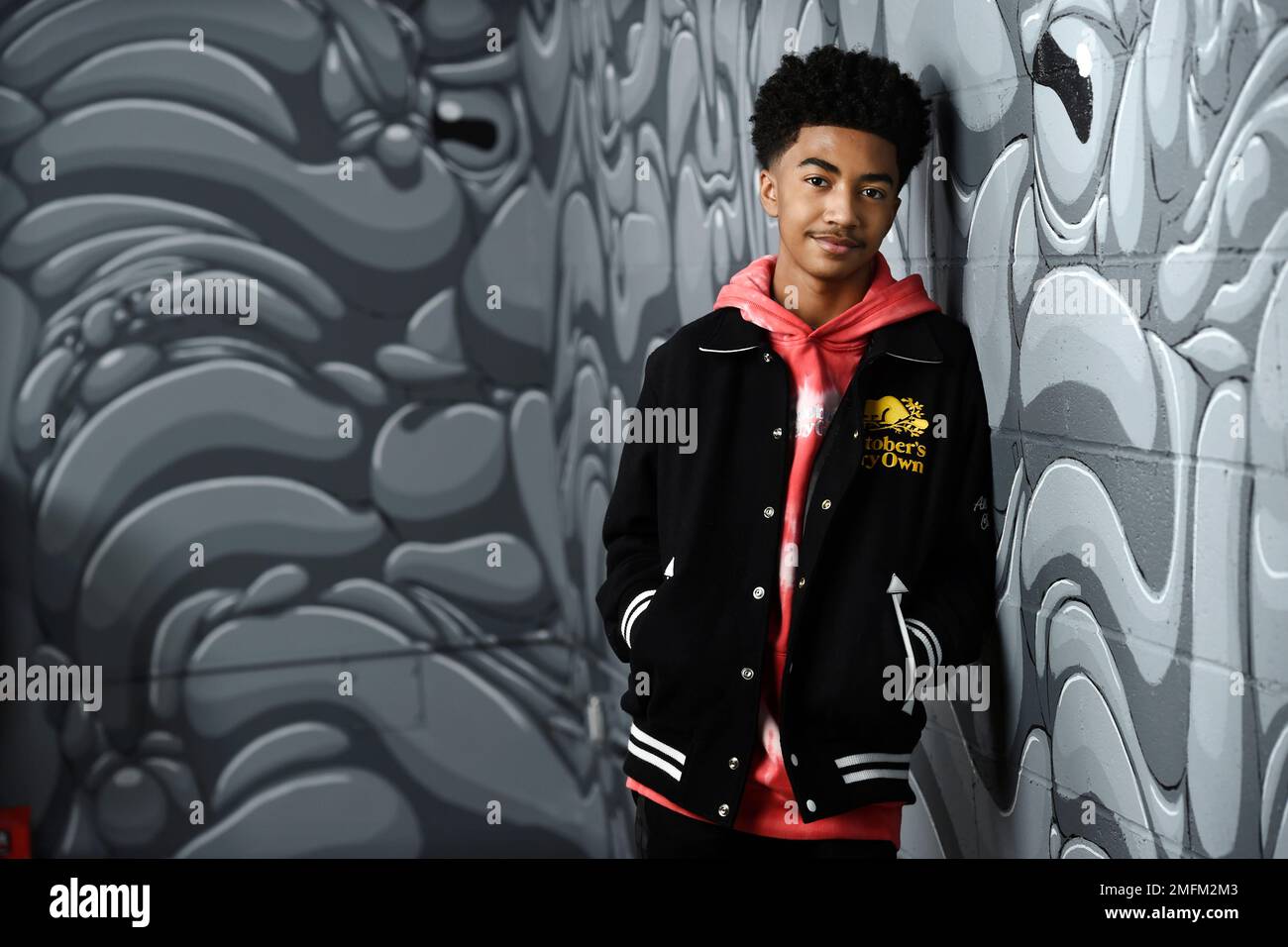 Actor/rapper Miles Brown poses for a portrait to promote his album "We ...