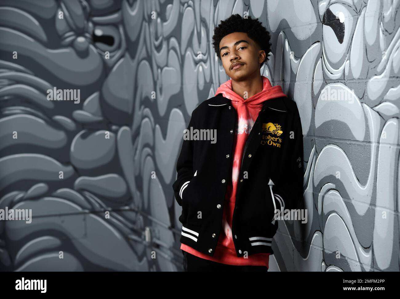 Actor/rapper Miles Brown poses for a portrait to promote his album "We ...