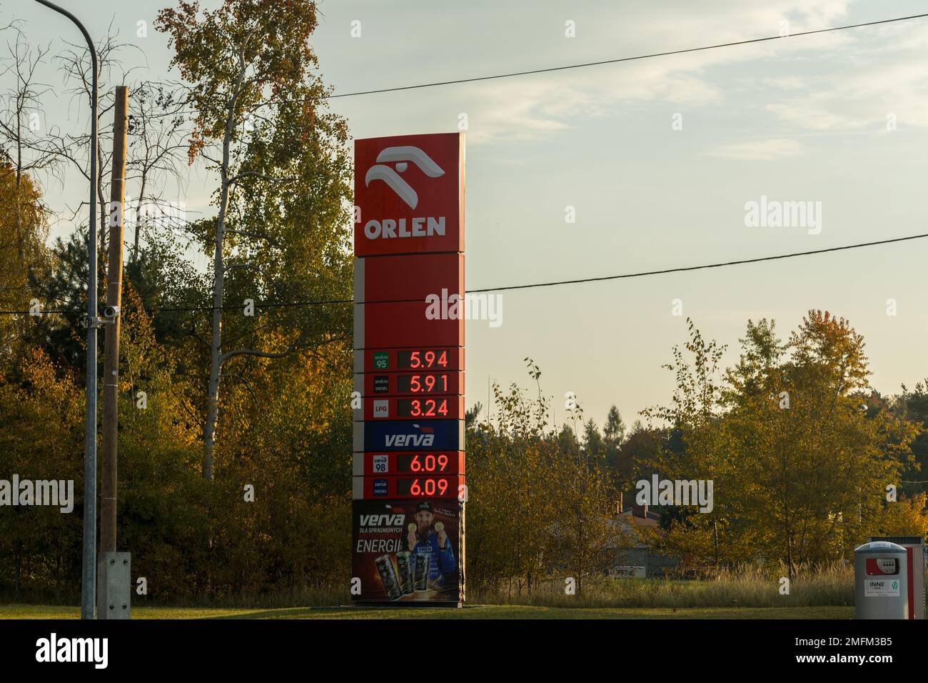 Orlen logo hi-res stock photography and images - Alamy