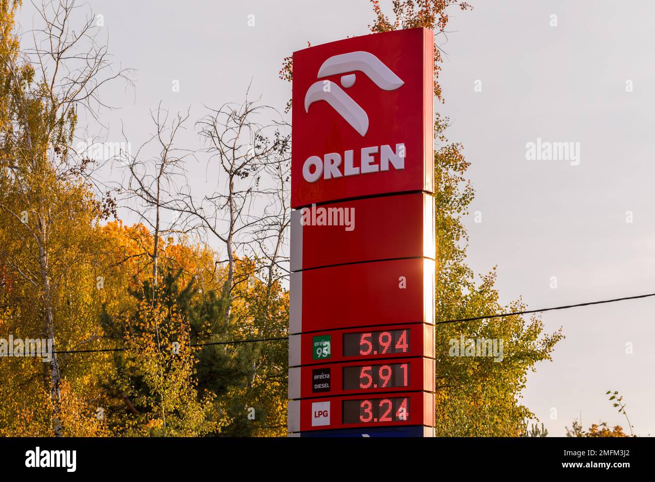 Orlen tank hi-res stock photography and images - Alamy