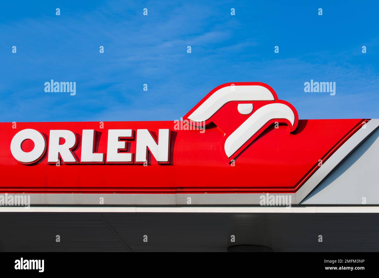 Orlen logo hi-res stock photography and images - Alamy