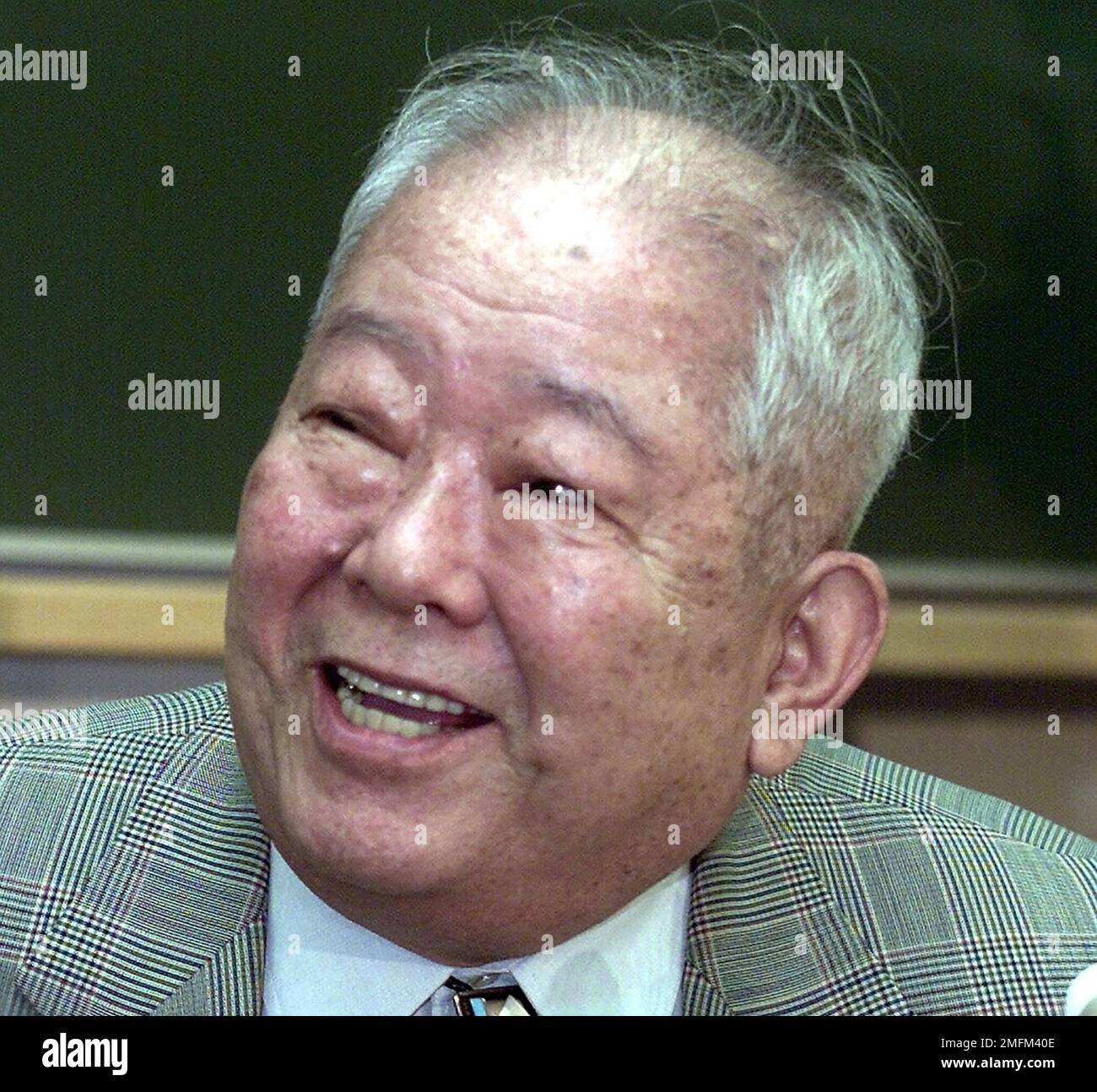 FILE - In this Oct. 8, 2002, file photo, Japanese physicist Masatoshi ...