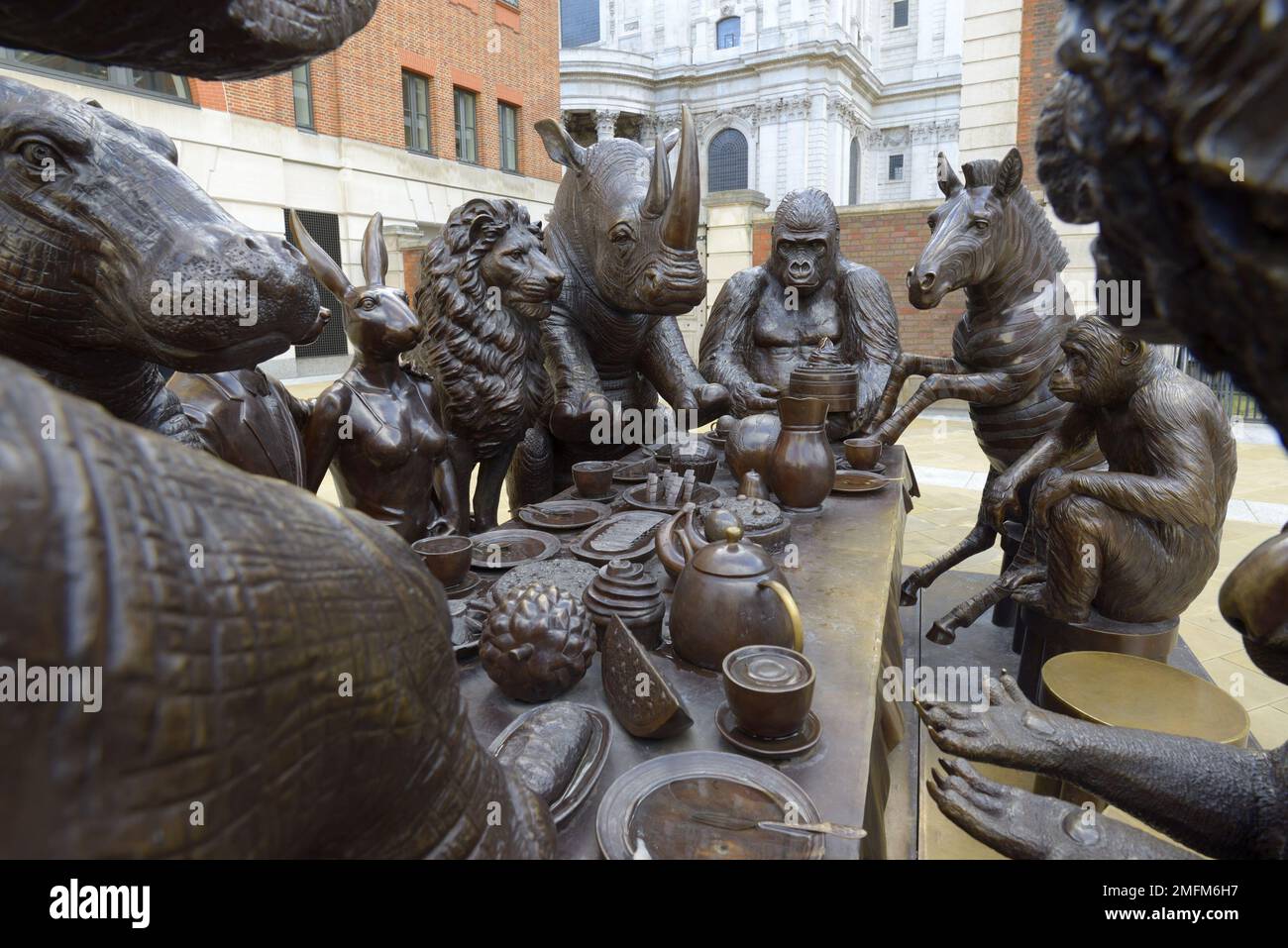 London, England, UK. 'The Wild Table of Love' (2022: Gillie and Marc ...