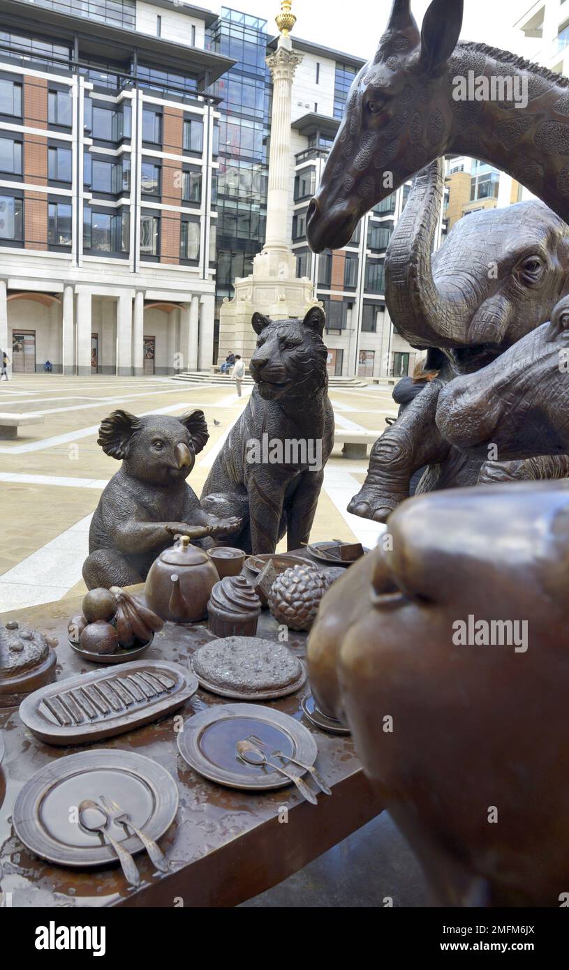 London, England, UK. 'The Wild Table of Love' (2022: Gillie and Marc ...