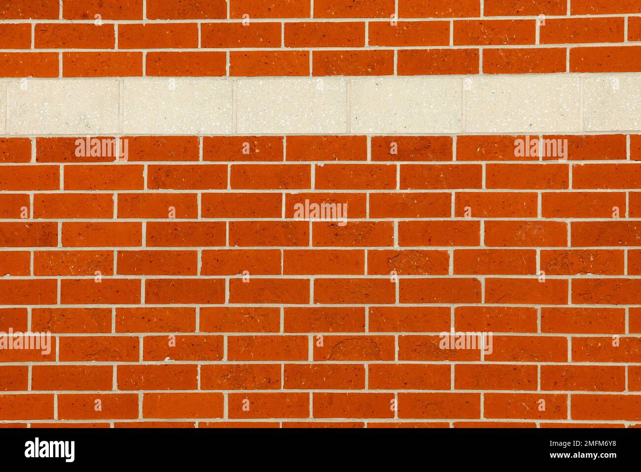 Red and white brick wall background Stock Photo - Alamy