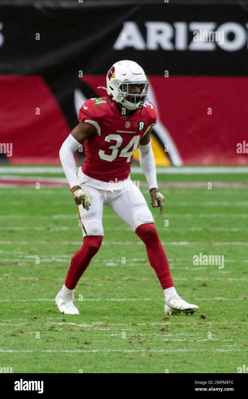Arizona Cardinals free safety Jalen Thompson (34) in action against the ...