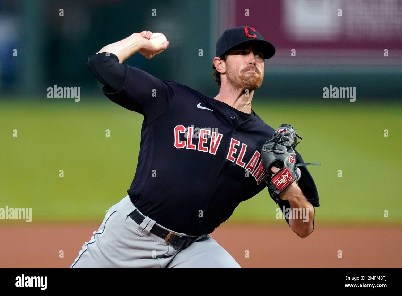 FILE - In this Aug. 31, 2020, file photo, Cleveland Indians starting ...
