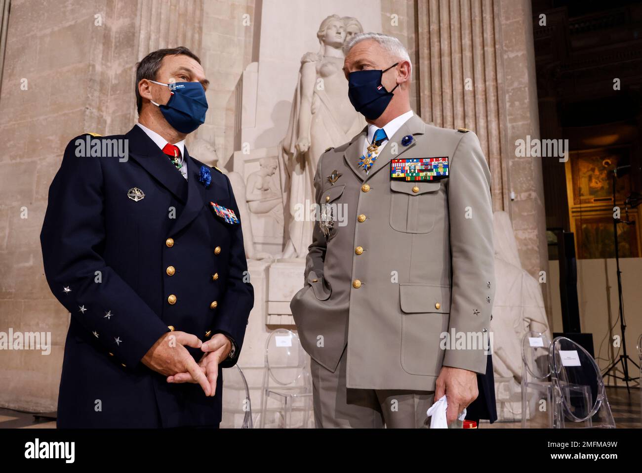 Special Chief of Staff of the President, French Vice-Admiral Jean ...