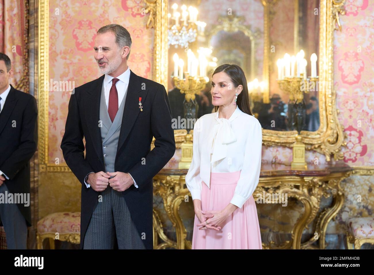 Madrid, Spain. 25th Jan, 2023. Madrid. Spain. 20230125, King Felipe VI ...
