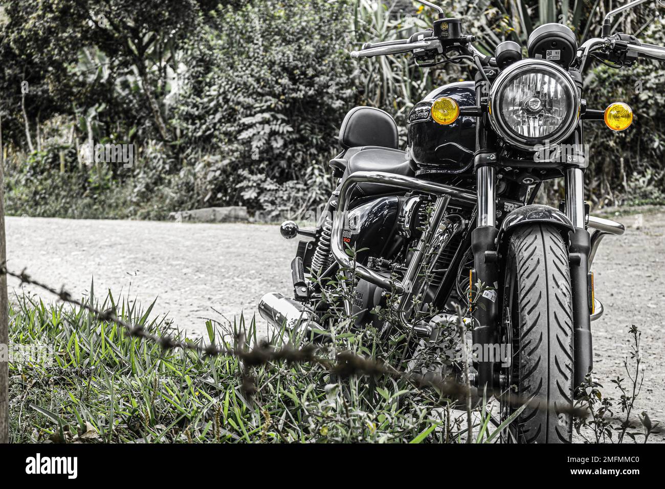 Royal Endfield Meteor 350 Stock Photo - Alamy