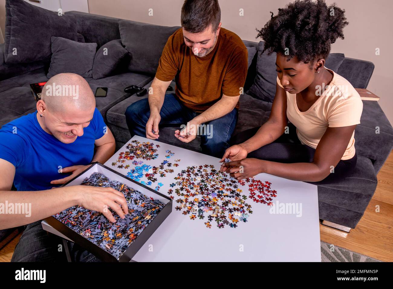 Diverse puzzles hi-res stock photography and images - Alamy