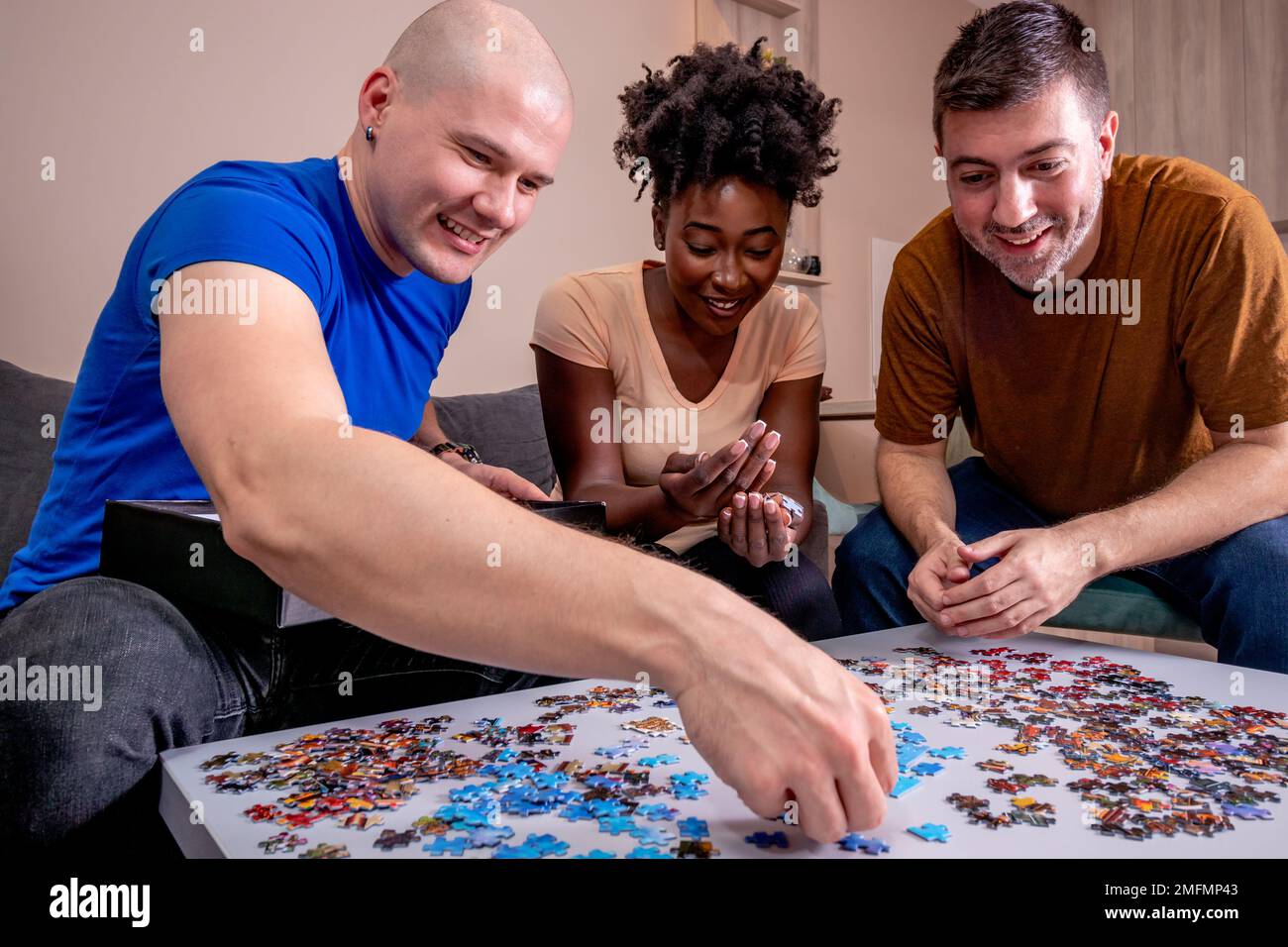 Diverse puzzles hi-res stock photography and images - Alamy