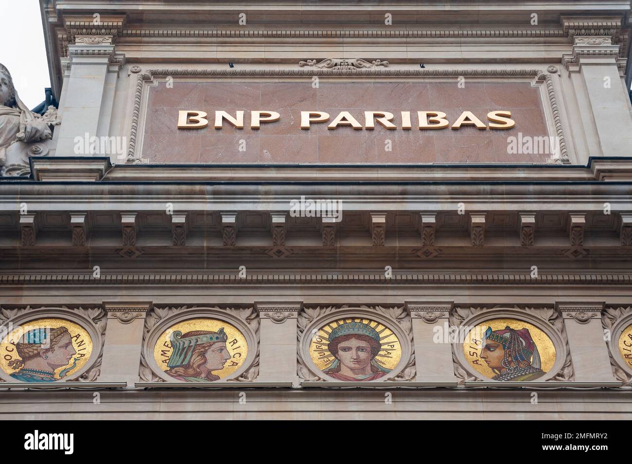 Paris, France, BNP Paribas Bank Building, International Banking ...