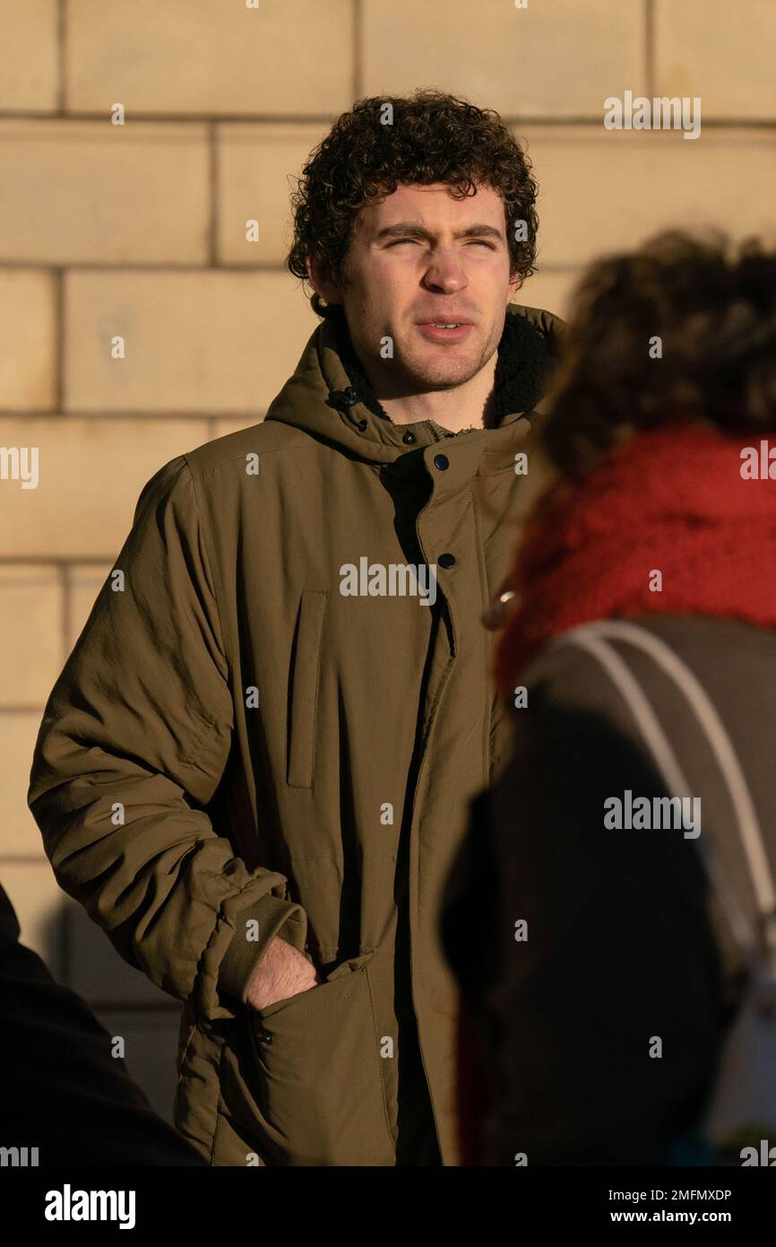 File photo dated 24/01/23 of Just Stop Oil protester Alasdair Gibson ...