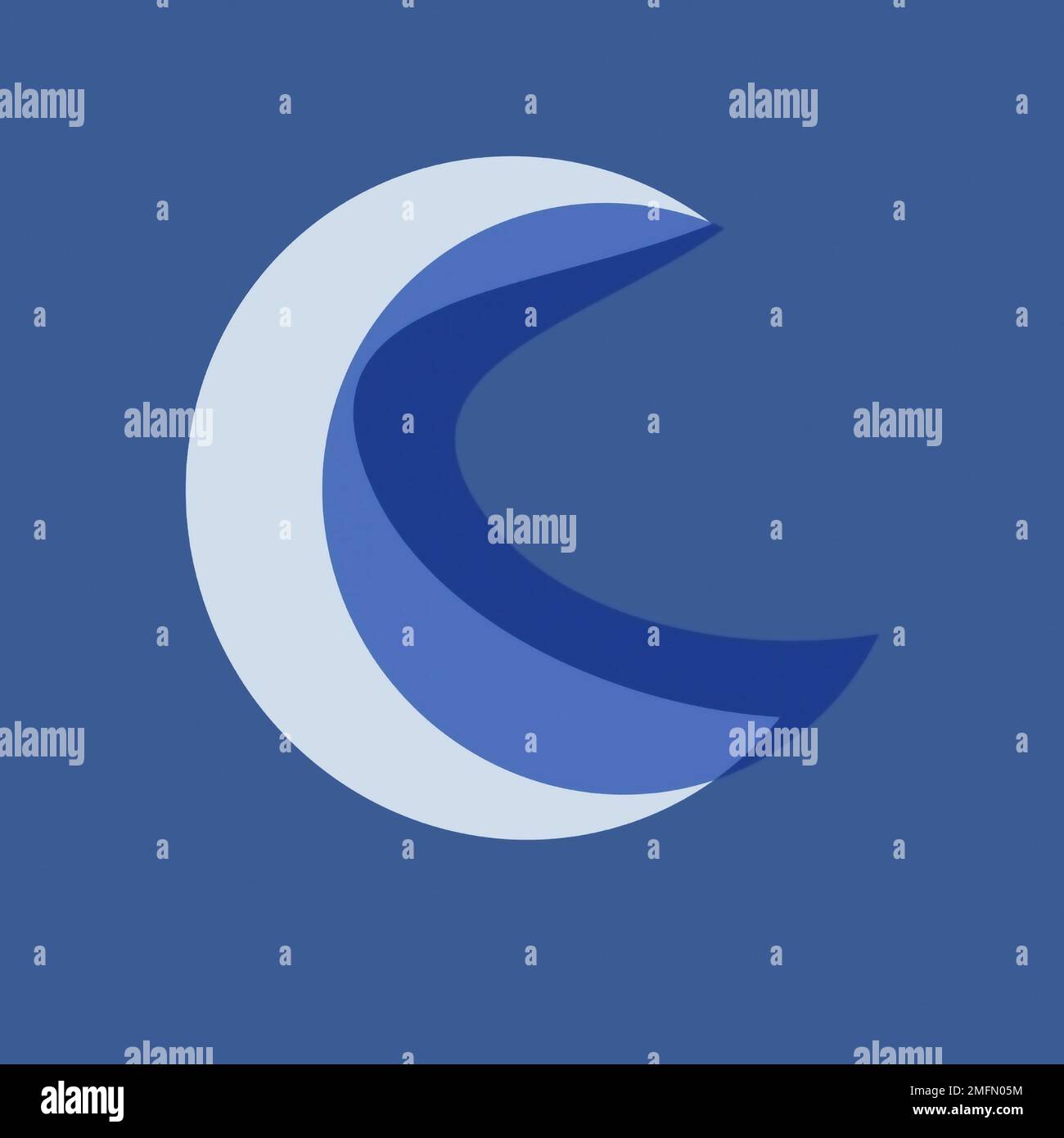 White crescent hi-res stock photography and images - Alamy