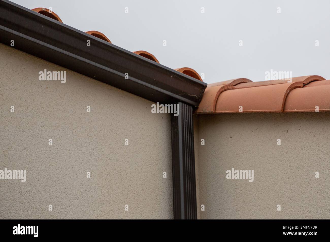 Black gutters hi-res stock photography and images - Alamy