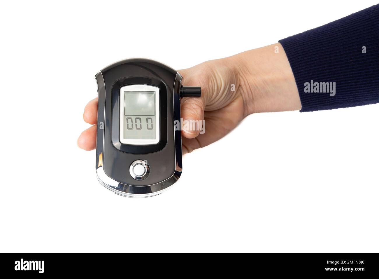 Digital portable Alcohol Breath Tester Breathalyzer Analyzer Detector ...