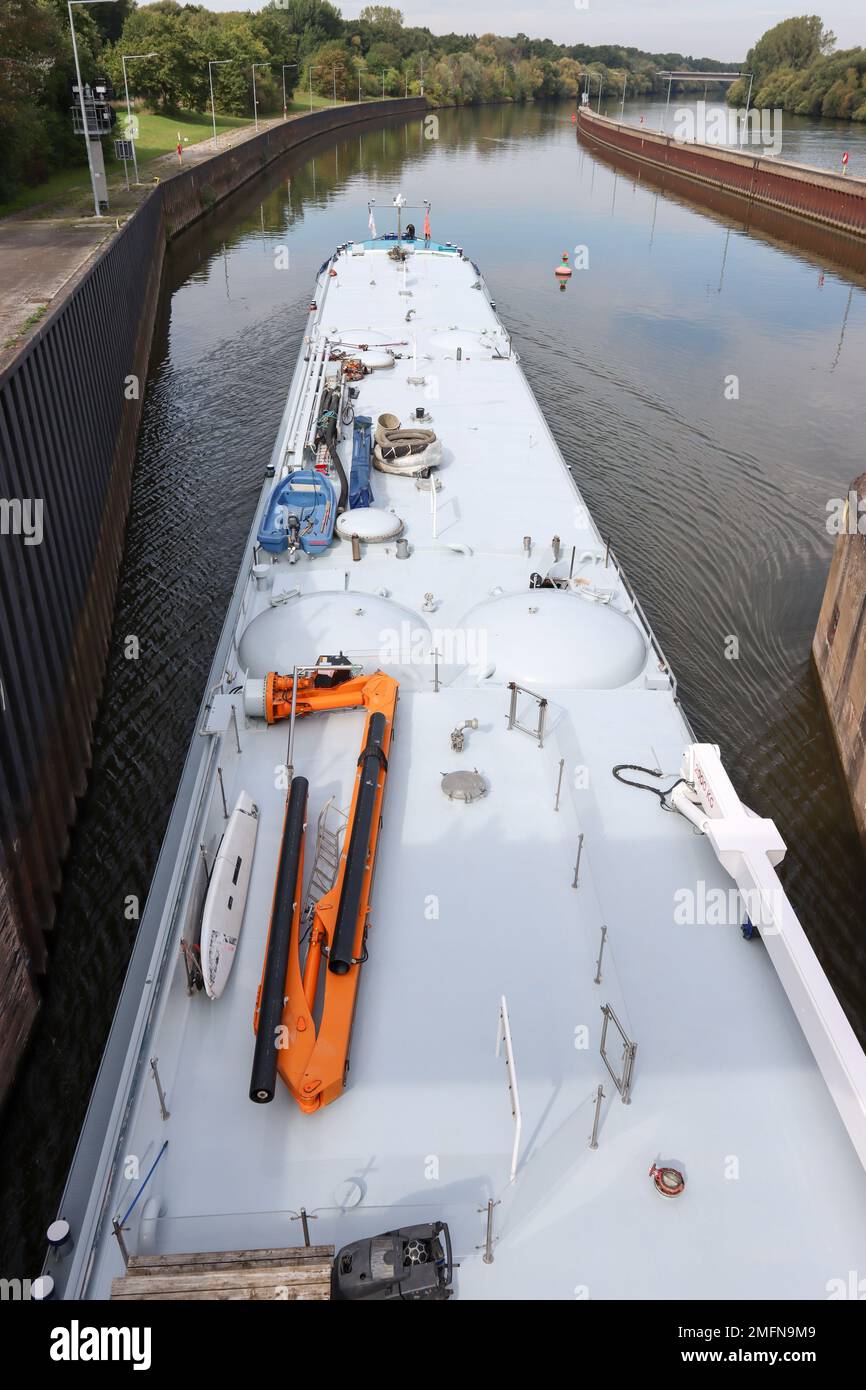 inland shipping in germany Stock Photo - Alamy