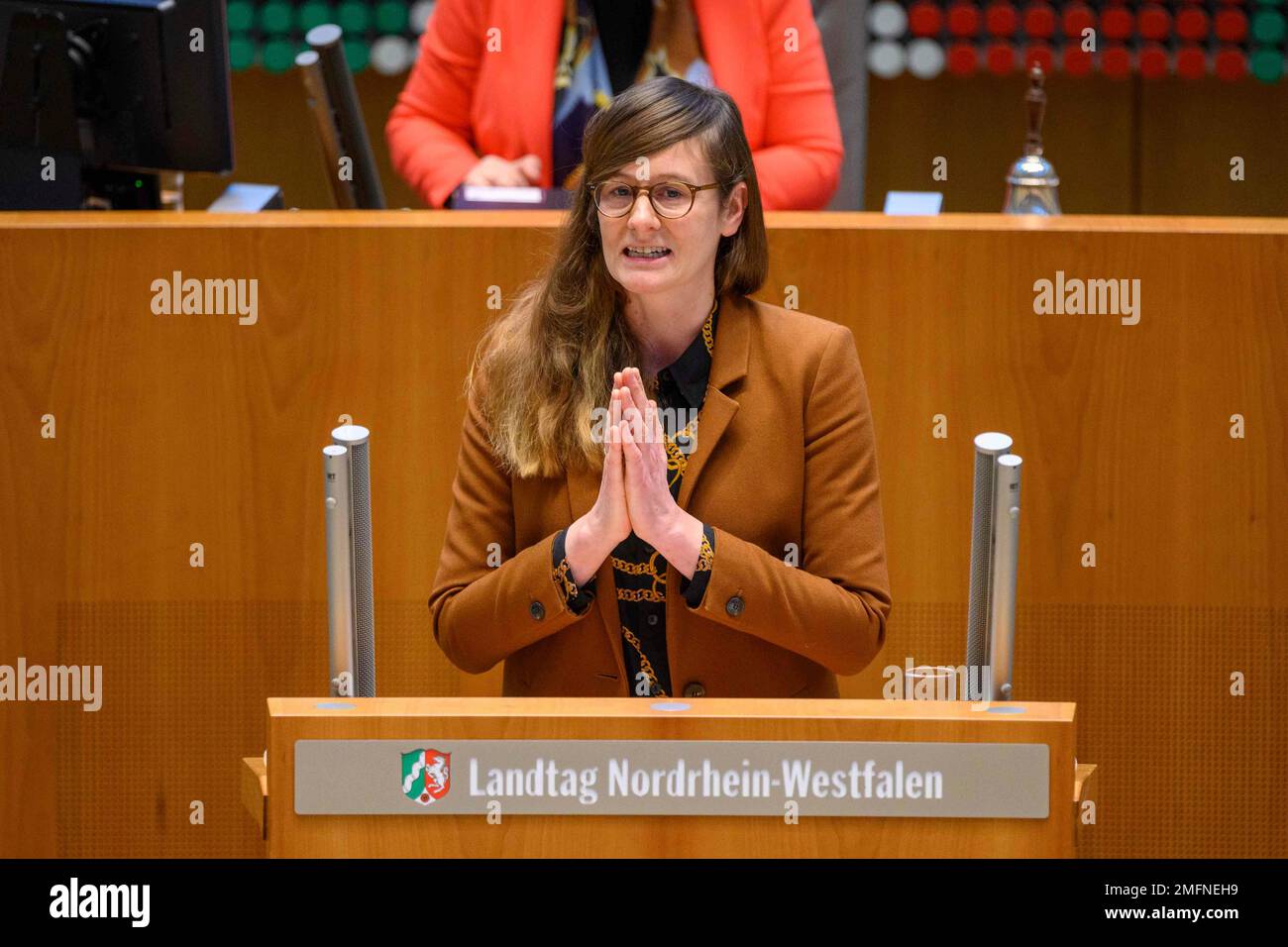 Christina KAMPMANN, SPD parliamentary group during her speech, 21st ...