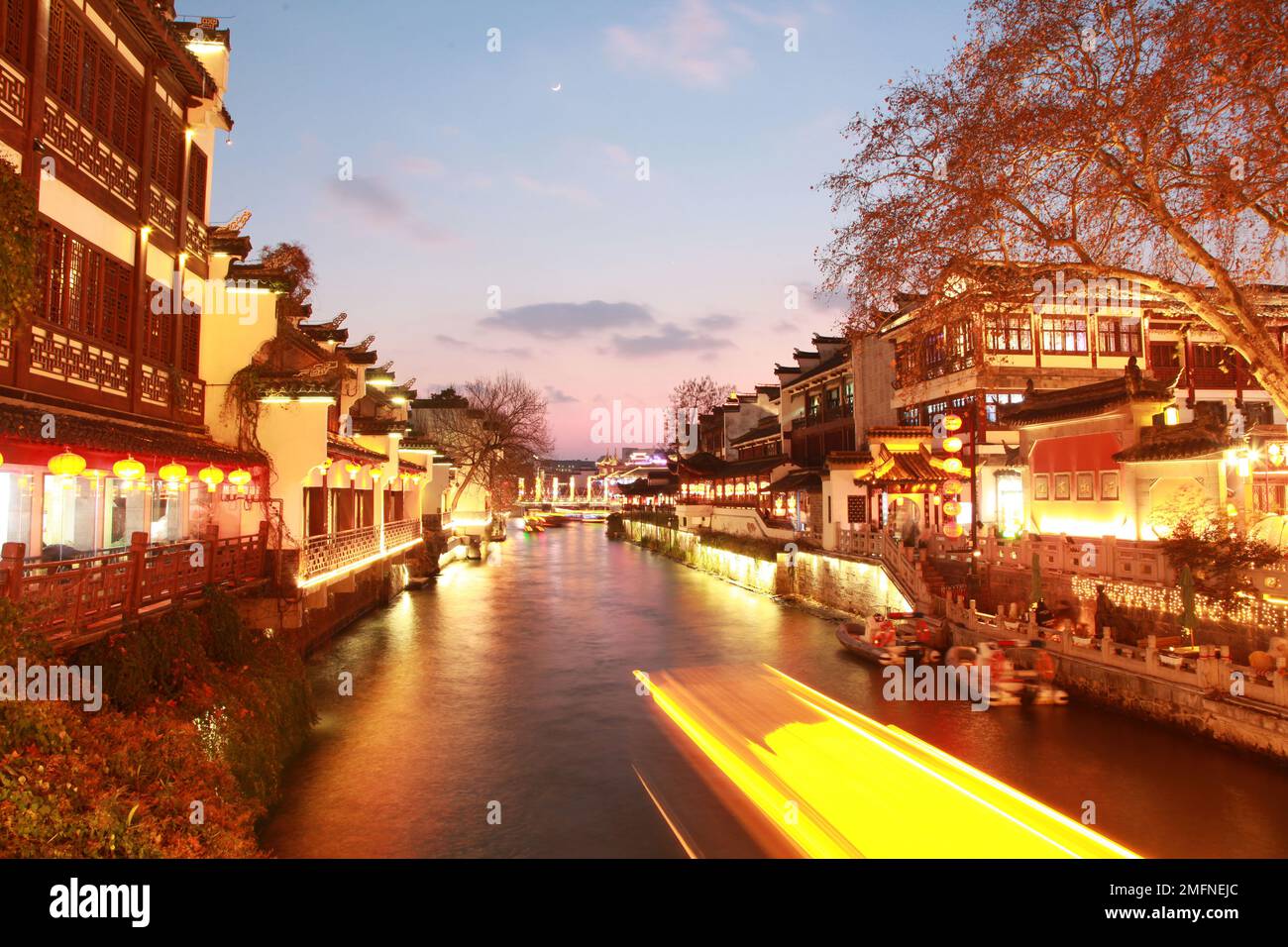 Nanjing confucius temple scenery hi-res stock photography and images ...
