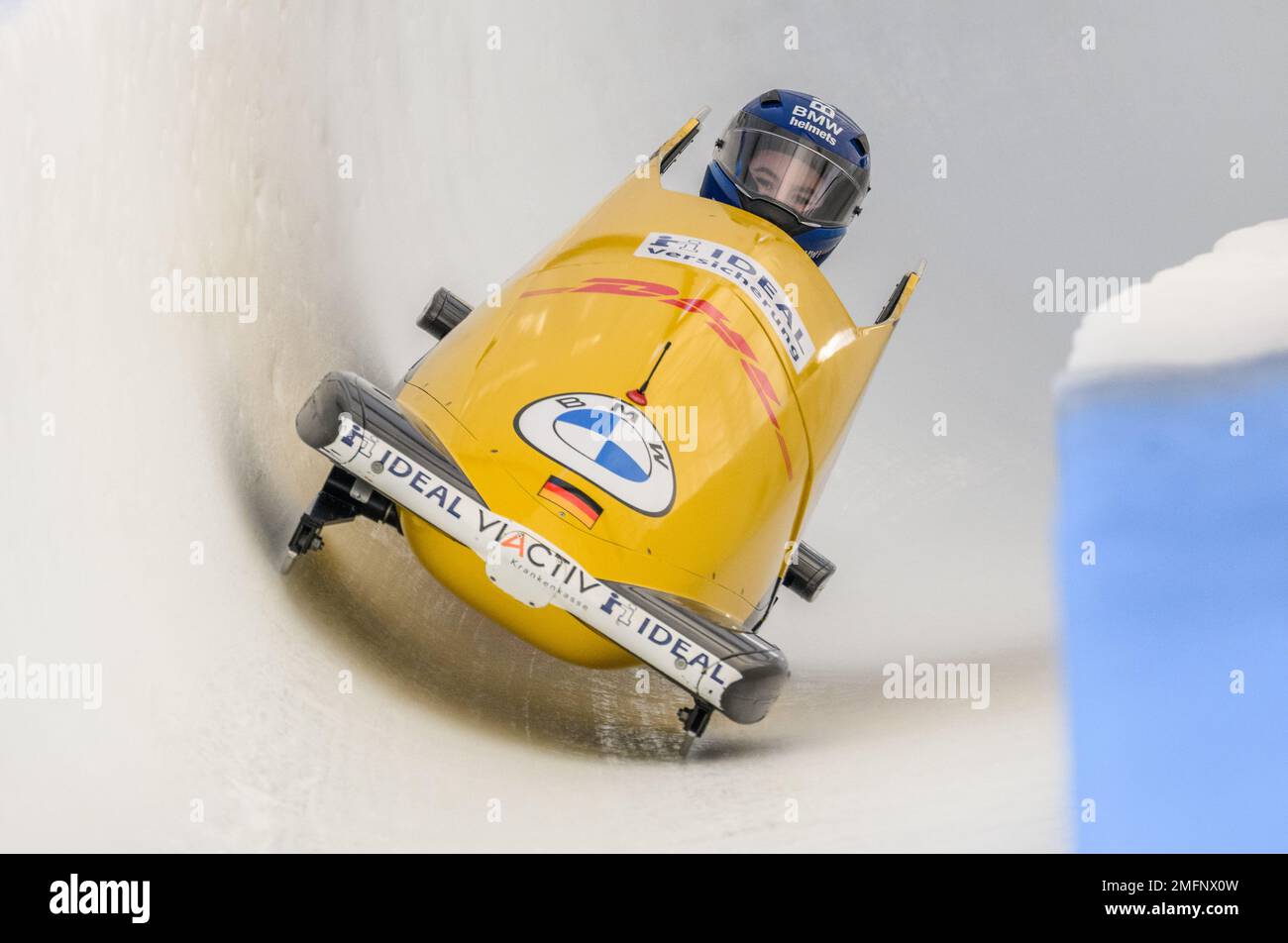 St. Moritz, Switzerland. 25th Jan, 2023. Bobsleigh: Bobsleigh and ...