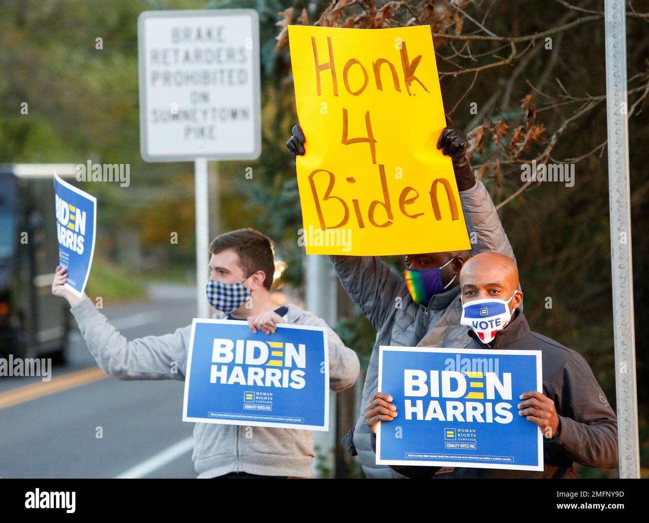 HRC President Alphonso David, right, launches GOTV canvass for the ...