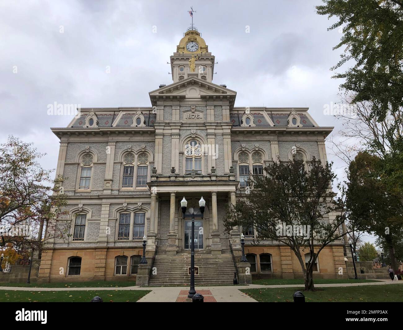 The Licking County Courthouse is shown on Saturday, Oct. 24, 2020 in ...