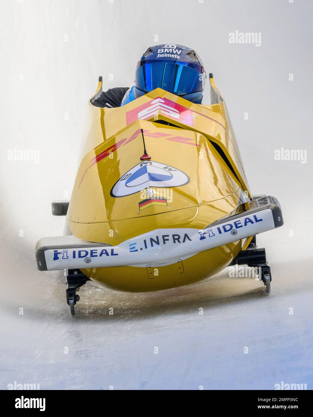 St. Moritz, Switzerland. 25th Jan, 2023. Bobsleigh: Bobsleigh and ...