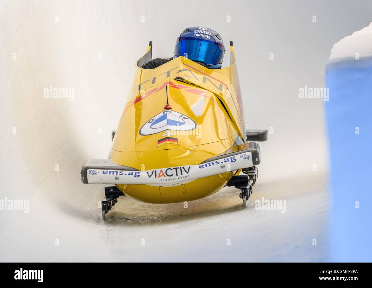 St. Moritz, Switzerland. 25th Jan, 2023. Bobsleigh: Bobsleigh and ...