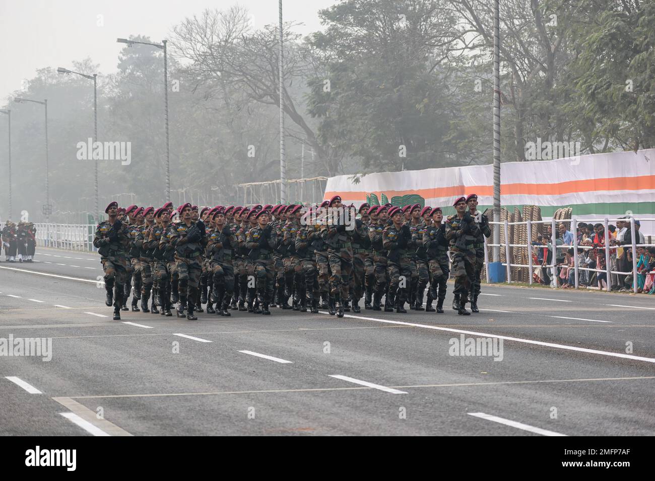 Indian Army Officers preparing for taking part in the upcoming Indian ...