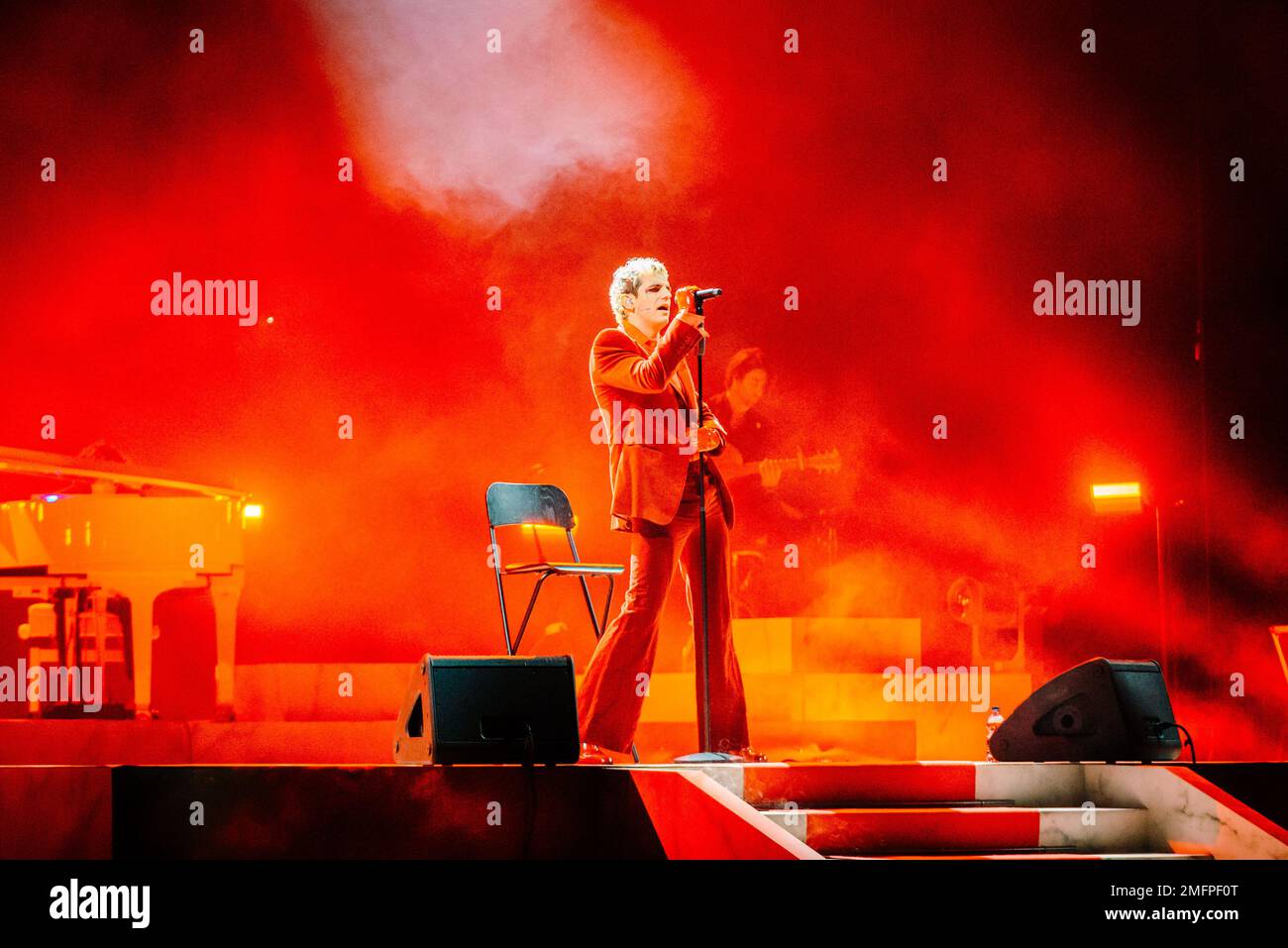 Achille Lauro on stage during Achille Lauro, Italian singer Music ...